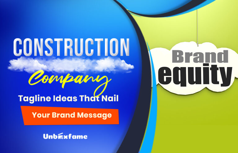 Construction Company Tagline Ideas