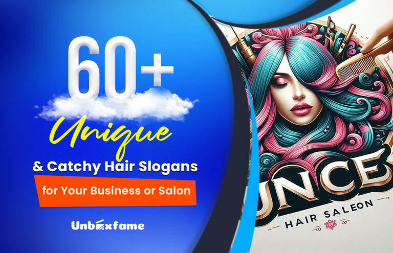 60+ Catchy Hair Salon Slogans & Taglines