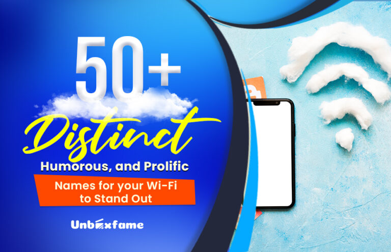 50+ Creative & Funny Wi-Fi Names Ideas