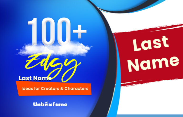 Cool & Unique Last Names for Characters Guide