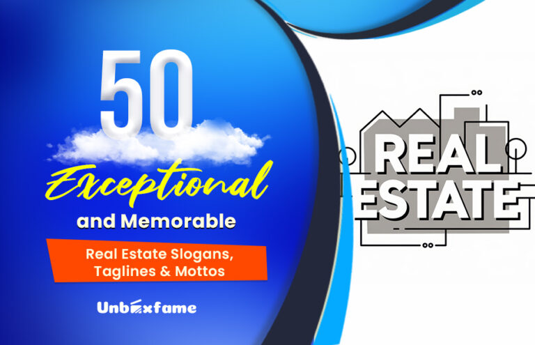 50+ Best Real Estate Slogans, Taglines & Mottos