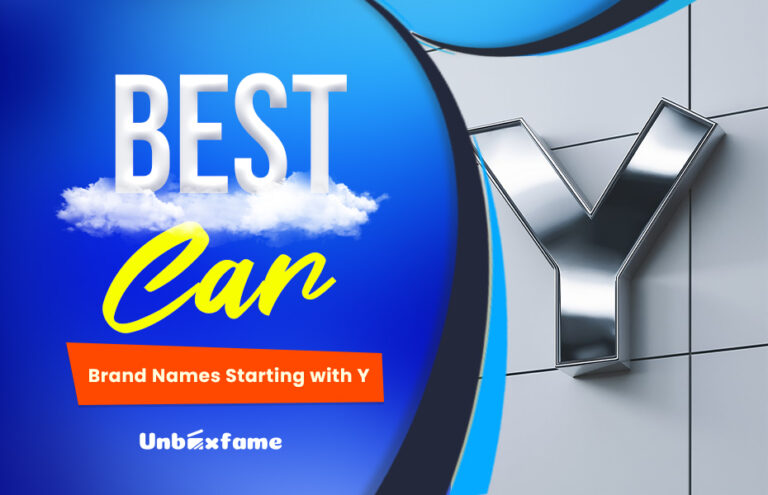 Top Car Brand Names Starting With Y