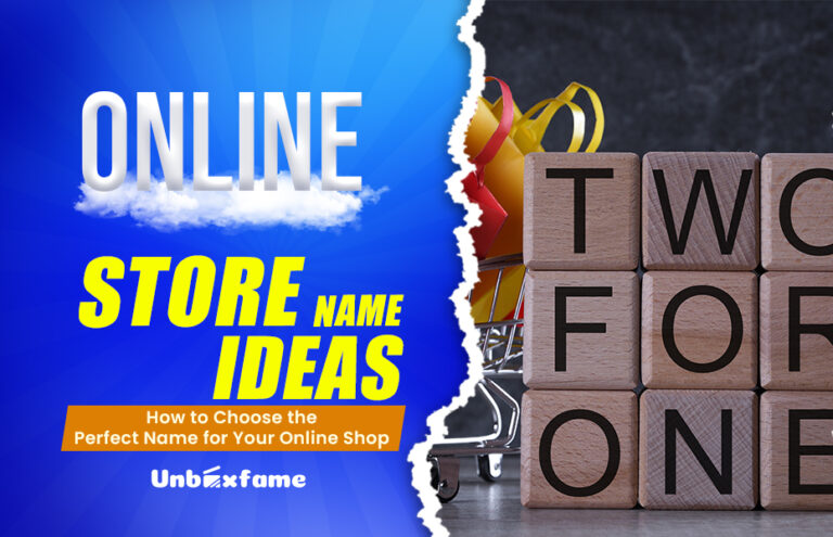 Online Store Name Ideas: Pick the Perfect Shop Name
