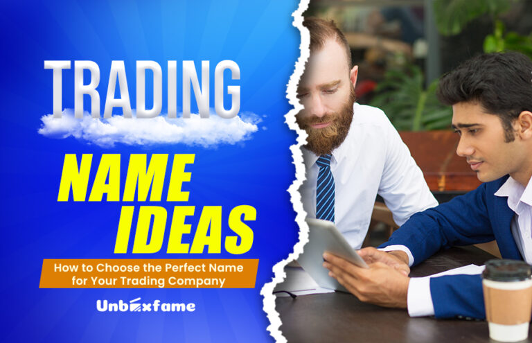 Trading Name Ideas: Choose the Perfect Trading Company Name