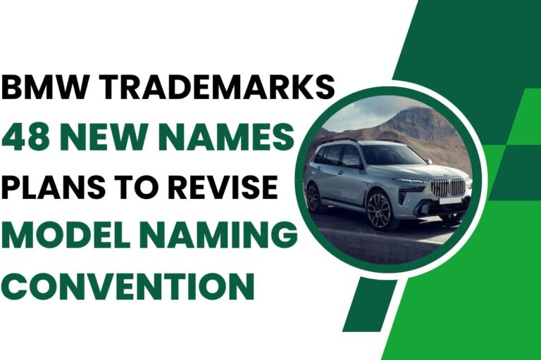 BMW Trademarks New Names, Plans To Revise